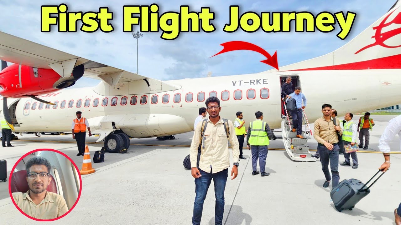 first flight 😍 how to travel in flight first time | first flight ...