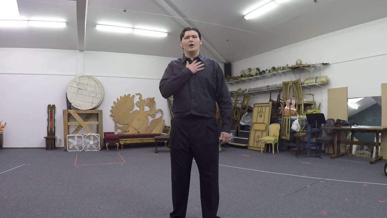 Amarilli, Mia Bella (Jared Werlein 16 yr. old baritone opera singer ...