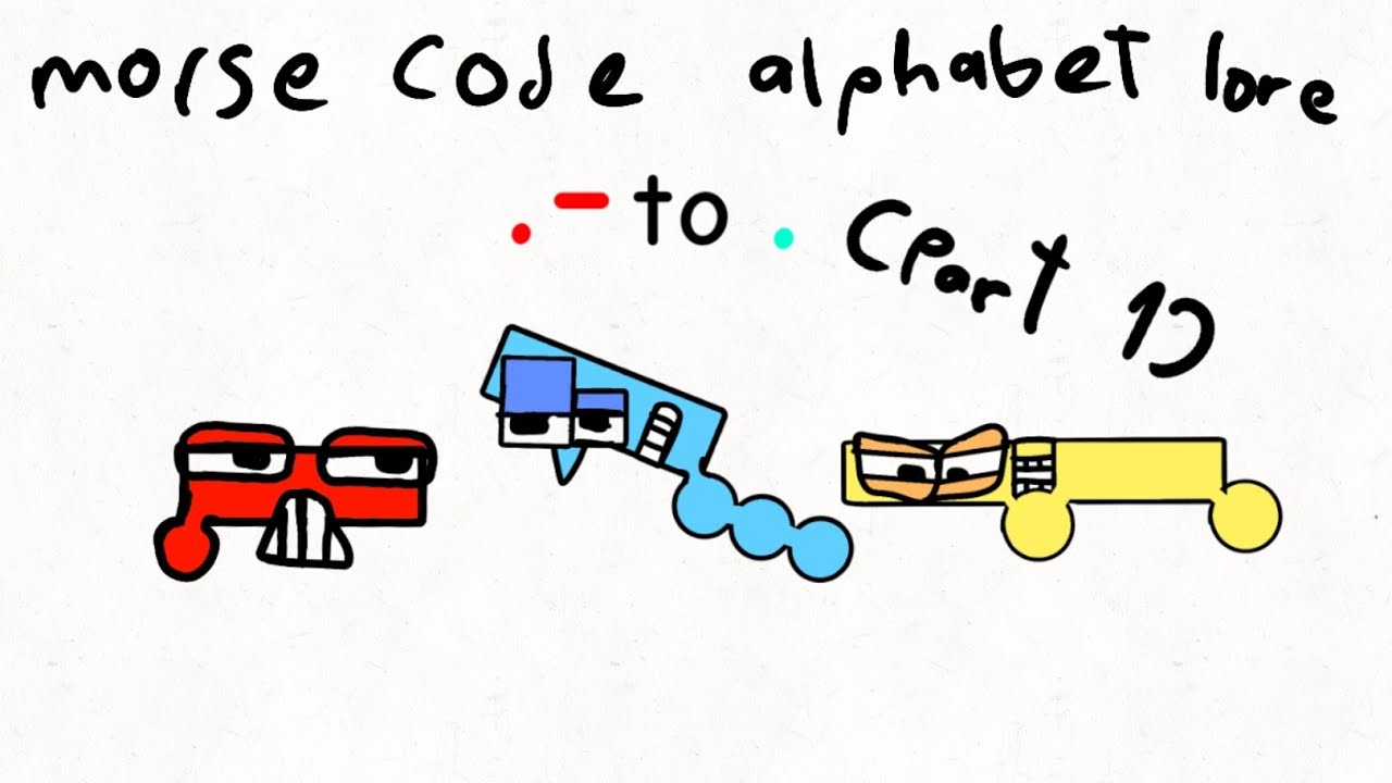 Morse Code Alphabet Lore | .- to . - YouTube