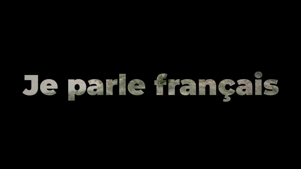 Je parle Français. - YouTube