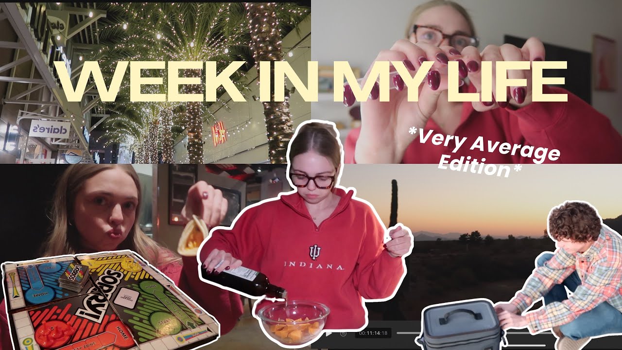 A *very average* WEEK IN MY LIFE - YouTube