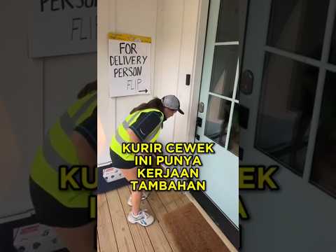 Kurir Cewek Ini Dapat Kerjaan Tambahan 😅🐓 #shorts #anjing #anjinglucu