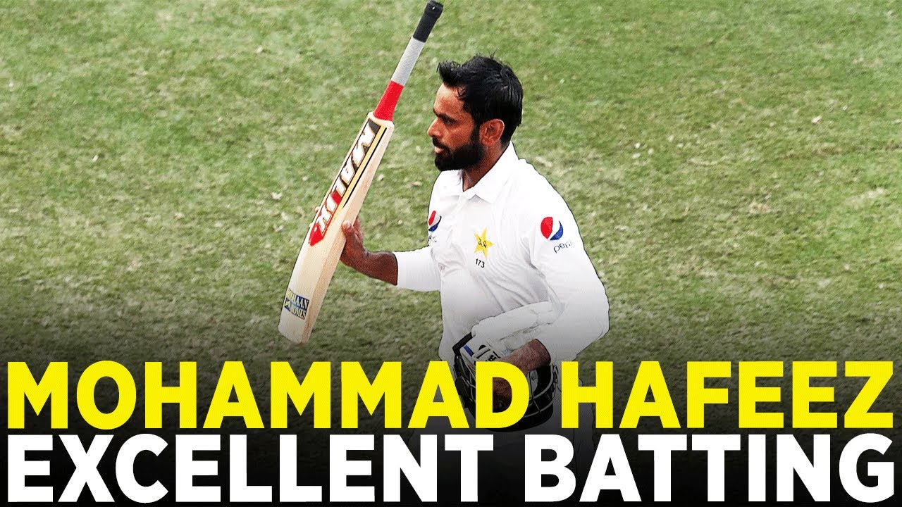 Smart Batting By Shown By Mohammad Hafeez | Pakistan vs Australia | PCB ...