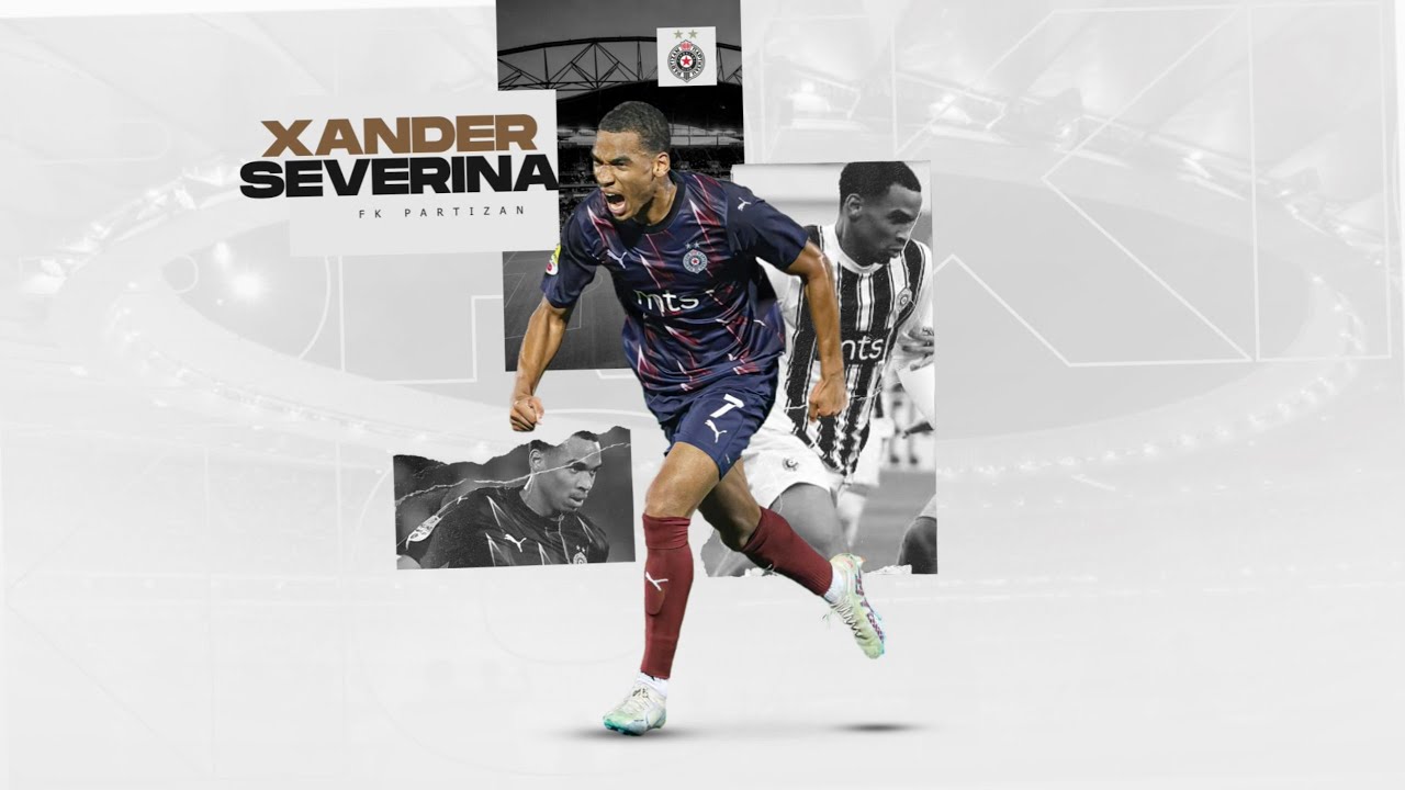 Xander Severina Right-Winger FK Partizan 23/24 Highlights - YouTube