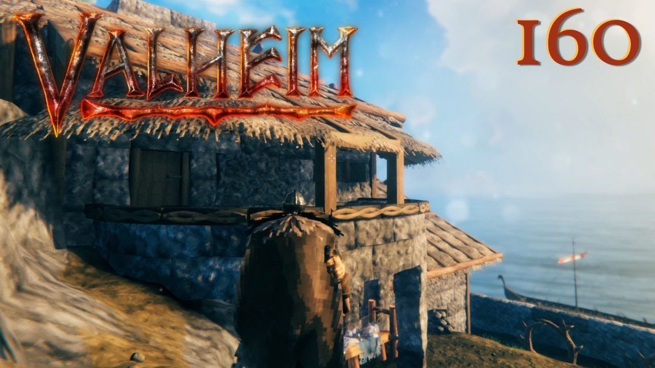 Valheim - Part 160 - Balcony Construction - YouTube
