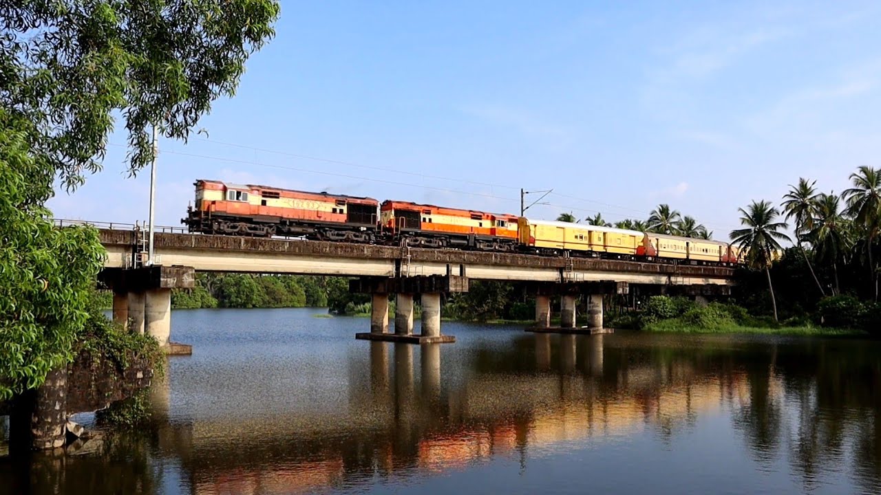 Matsyagandha Express With Twin Alco Locomotives! - YouTube