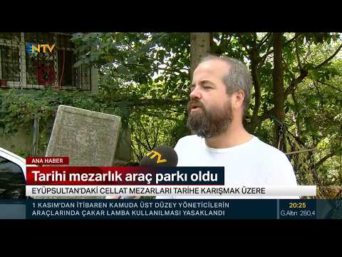 Tarihi Cellat Mezarlığına Hamak Kurdular - Melis Bakangöz NTV