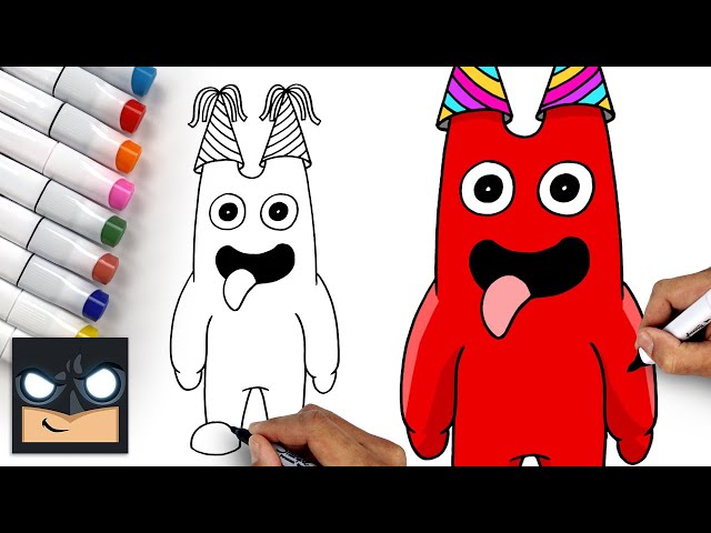 How To Draw Banban | The Garten of Banban - Videos For Kids