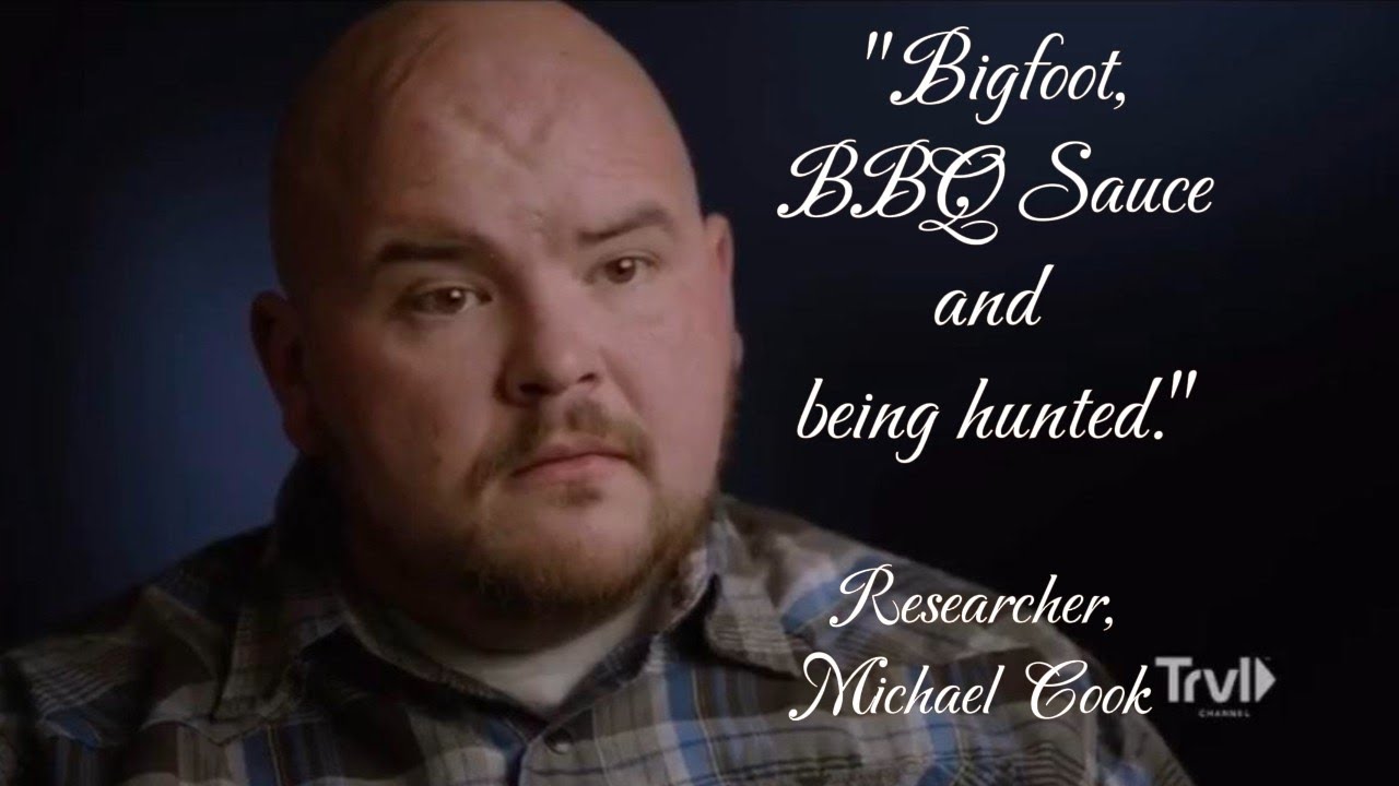 "Bigfoot, BBQ Sauce and being hunted" Researcher Michael Cook - YouTube