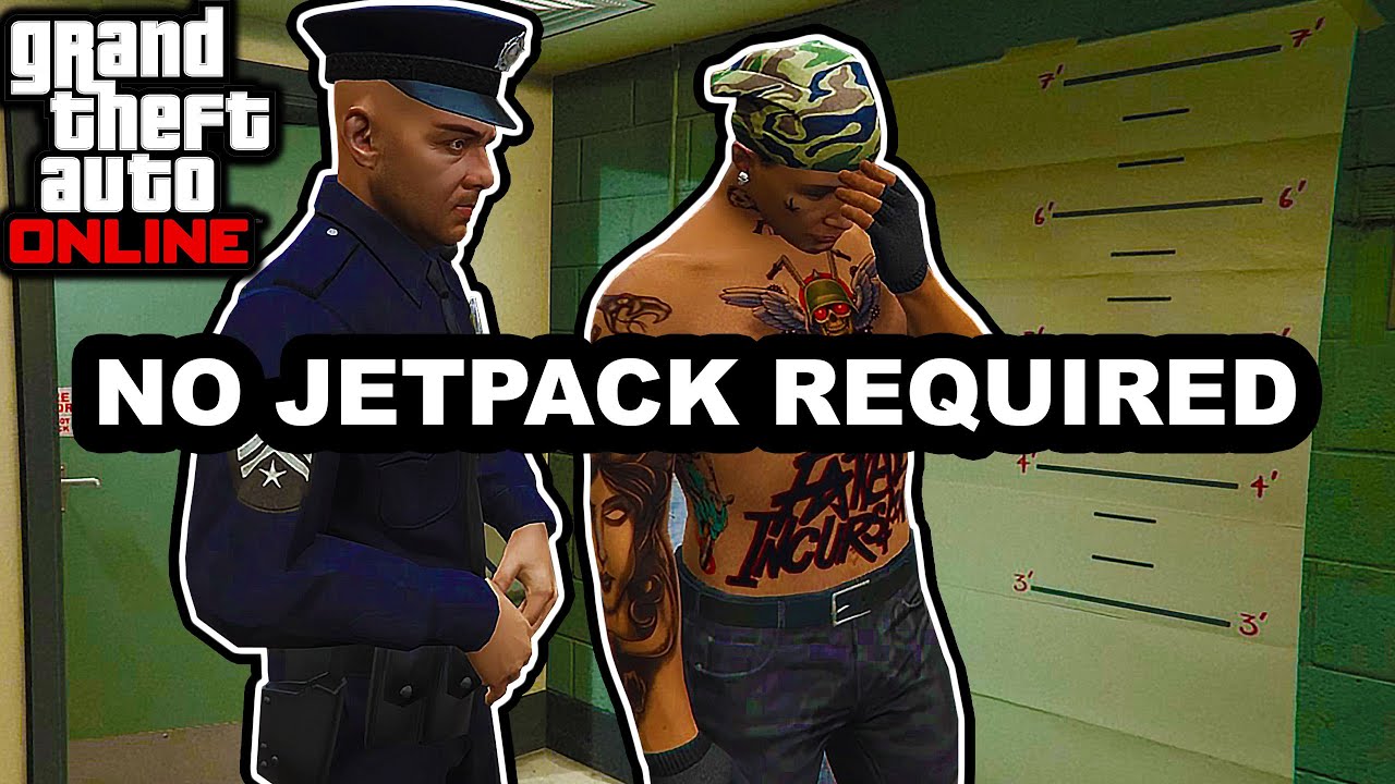 HOW TO: GET INSIDE OF THE LOS SANTOS JAIL MUGSHOT ROOM IN GTA ONLINE ...