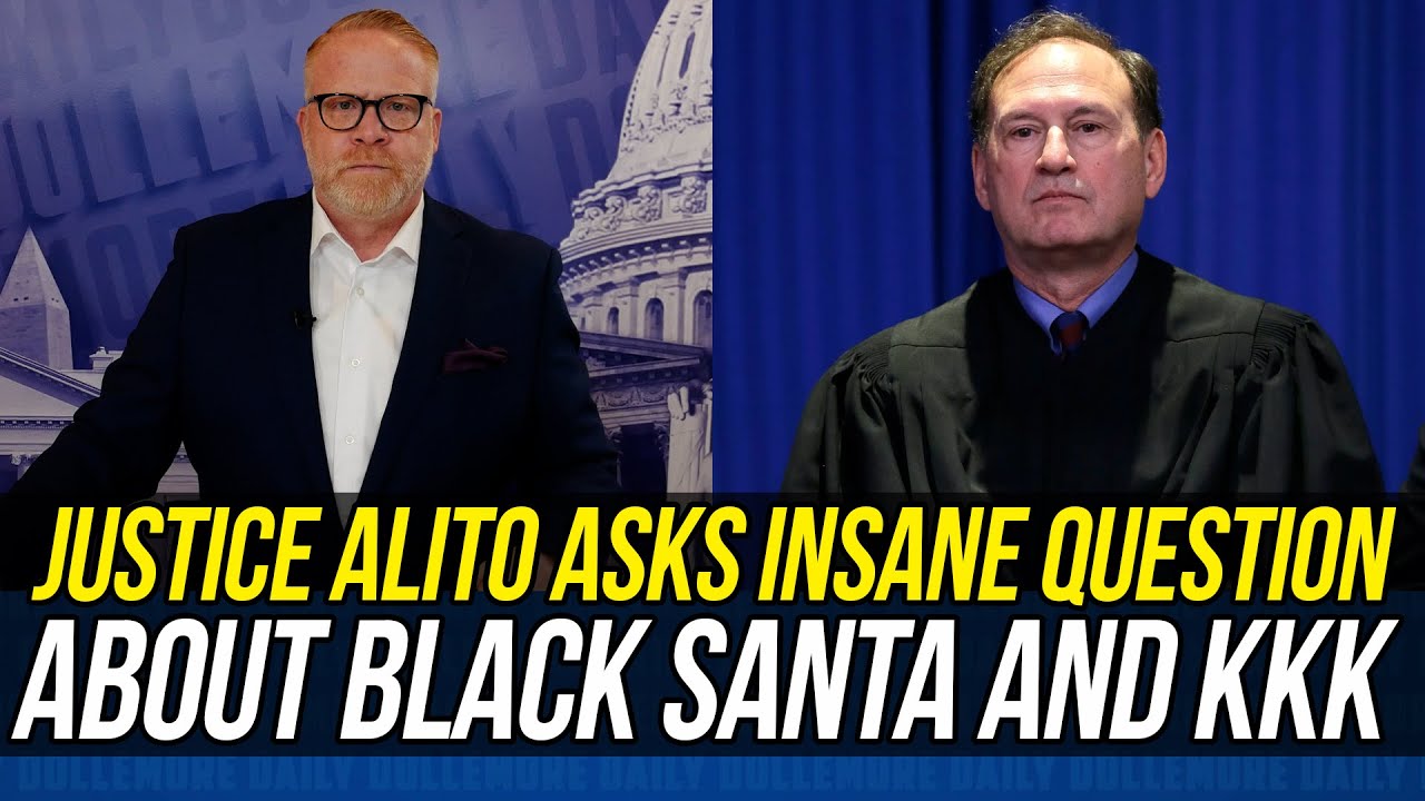 Justice Alito Asks BIZARRE QUESTION About Black Santa & Kids Wearing ...