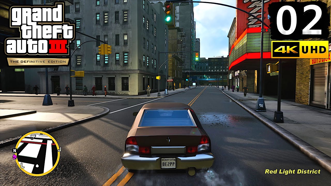 GTA 3 Definitive Edition Gameplay Walkthrough Part 2 - PC 4K 60FPS No ...