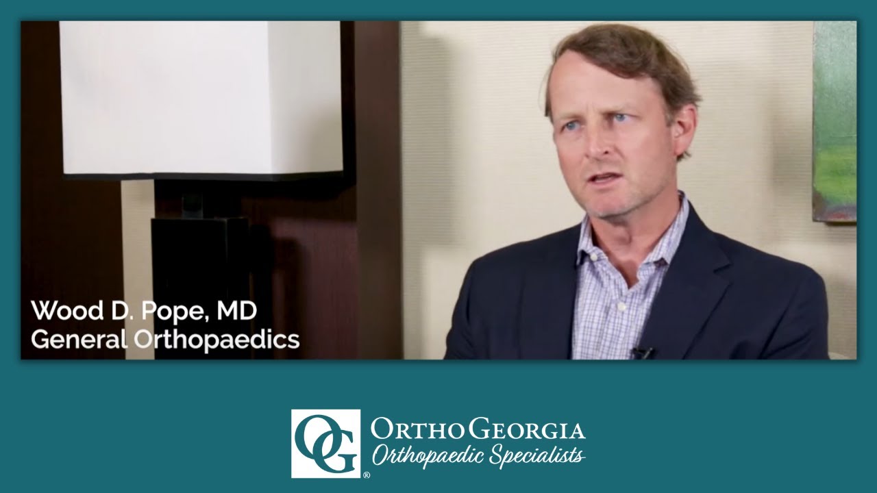 Get to Know OrthoGeorgia Orthopaedic Surgeon - Wood D. Pope, MD - YouTube