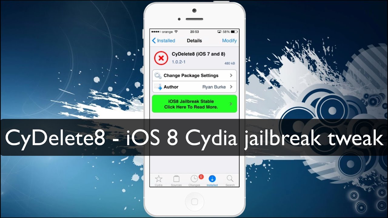 (How to) Delete/Uninstall Cydia Tweaks/Apps without launch Cydia 2015 ...