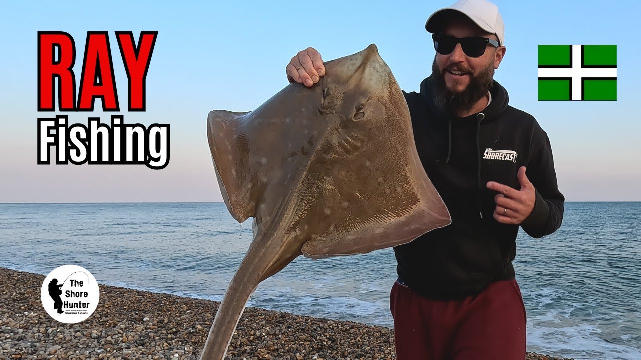 UK Beach Fishing, Smooth Hound & Ray Fishing. The Shore Hunter 4K Drone ...