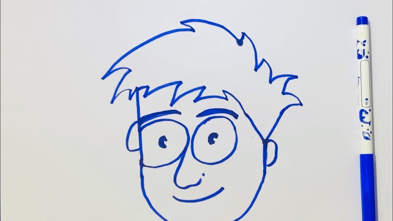 How to Draw Boy In 1 minute Easily |Project N - YouTube