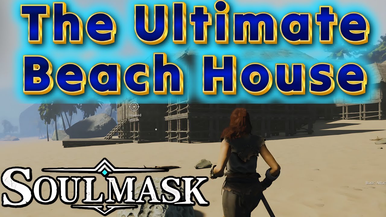 Soulmask: Ultimate Beach House Build - YouTube