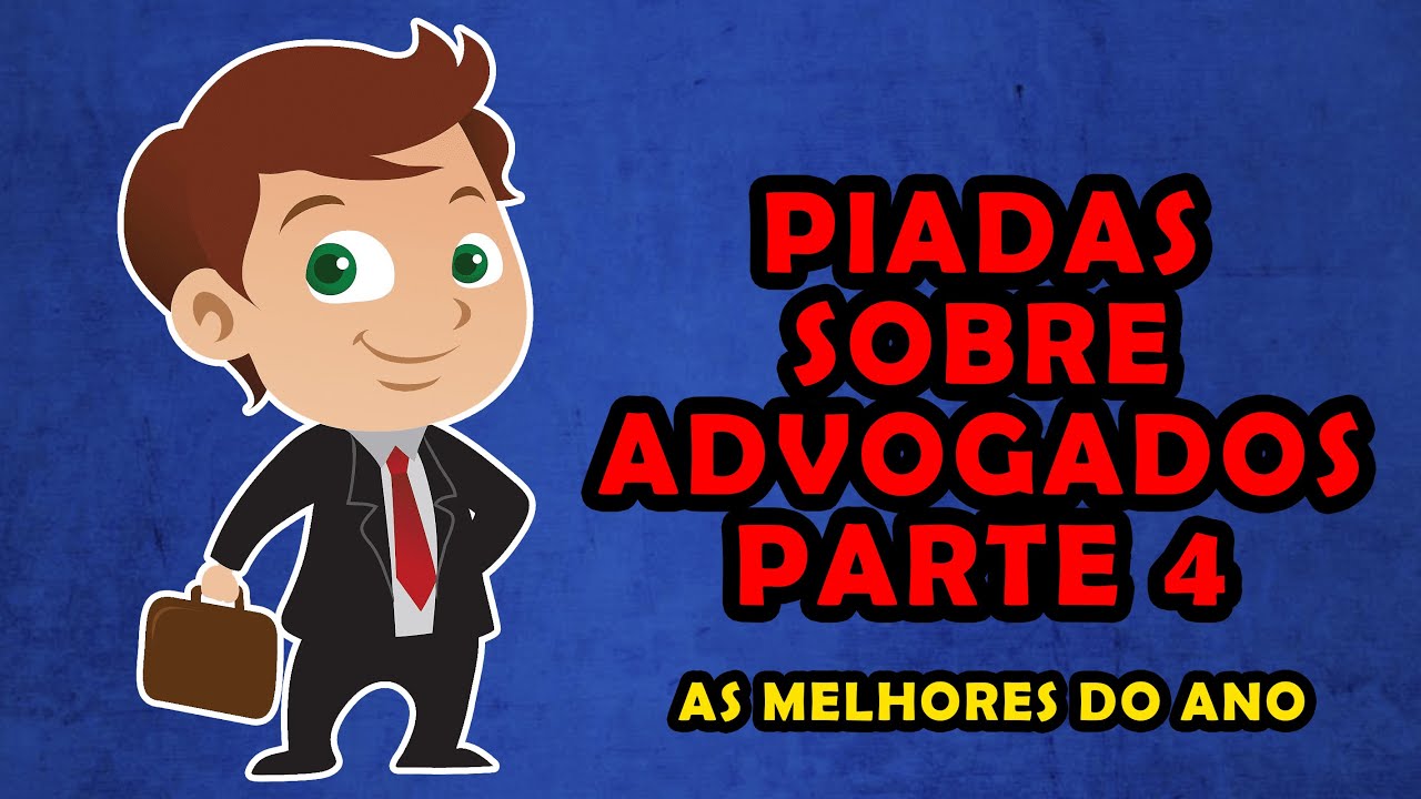 PIADAS SOBRE ADVOGADOS PARTE 4 - HUMORISTA THIAGO DIAS - YouTube