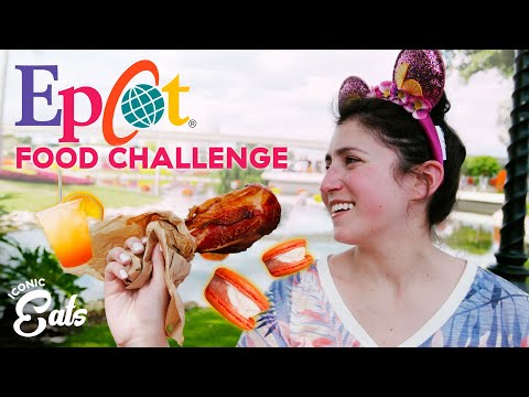 Ultimate Epcot Food Challenge: Trying All Of The Iconic Eats