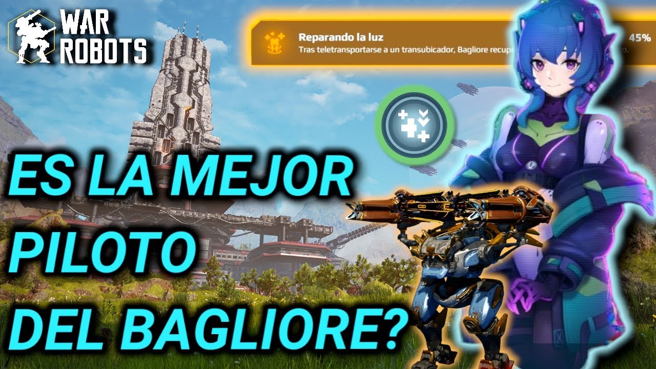 PROBAMOS A LA WAIFU 🥵 | Nova Light nuevo piloto del bagliore | Gameplay War Robots | Sir Jhon ...
