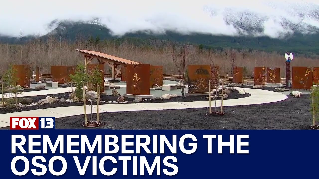 Oso Strong: Memorial to honor landslide victims | FOX 13 Seattle - YouTube