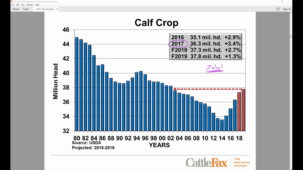 CattleFax Trends+ Webinar- August 30th, 2017 - YouTube