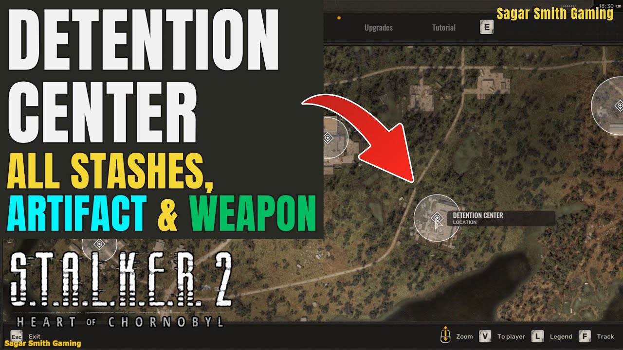 STALKER 2 Detention Center All Loot: Stashes, Unique Rifle, Artifact ...