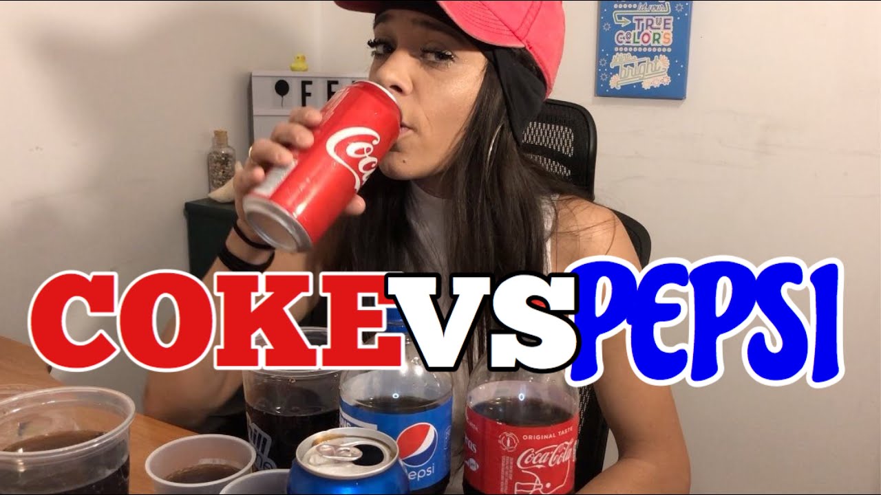 COKE VS PEPSI CHALLENGE!! - YouTube