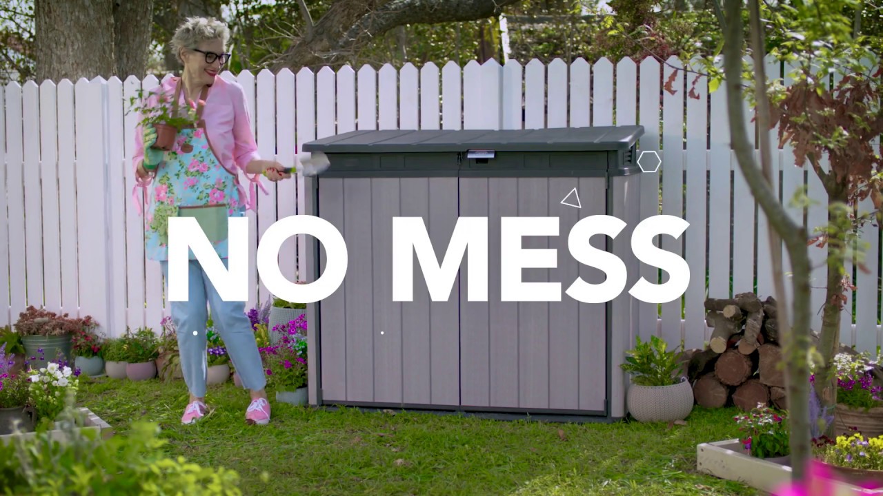 Elite-Store Duotech | Sheds | Keter - YouTube