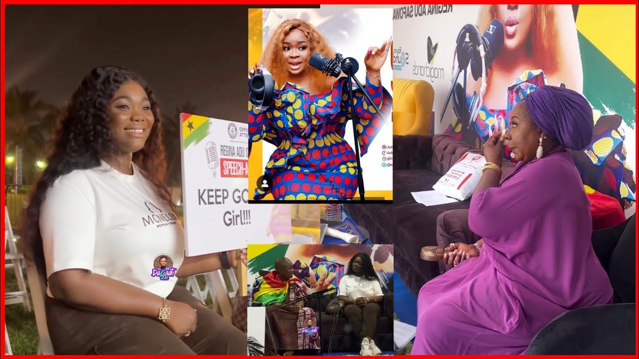 Akua Gmb, Oheneyere Gifty Anti, dacosta n others visits Adu Sarfowaa ...