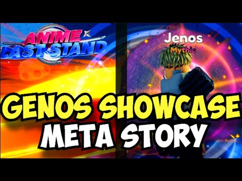 Genos (Jenos) Showcase| Anime Last Stand - YouTube