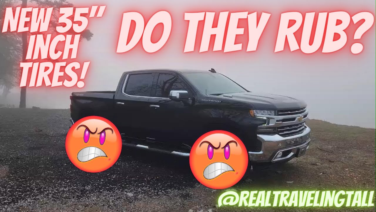 Can You Fit 35 Inch Tires On A New Chevrolet Silverado 1500 Truck