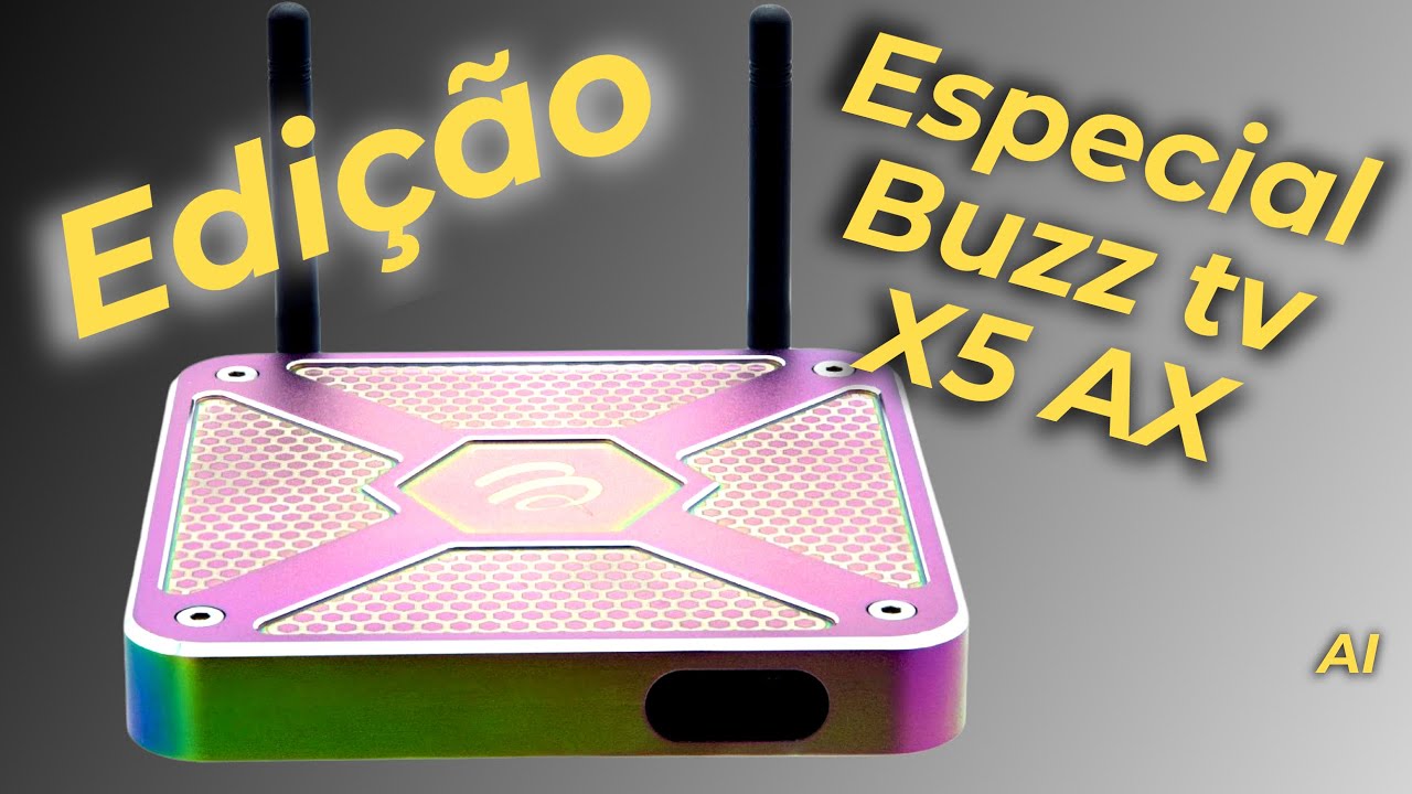 BOX TV Edição especial Buzztv X5 AX IA - YouTube