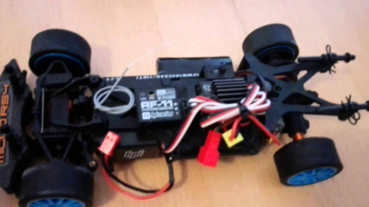 Hpi micro RS4 1:18 - YouTube