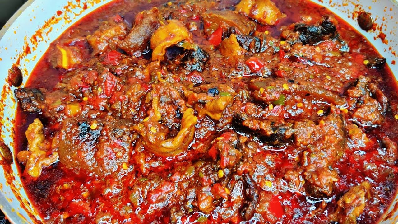 Nigerian Assorted Meat Pepper Stew | Onyi Sunshine Emy - YouTube