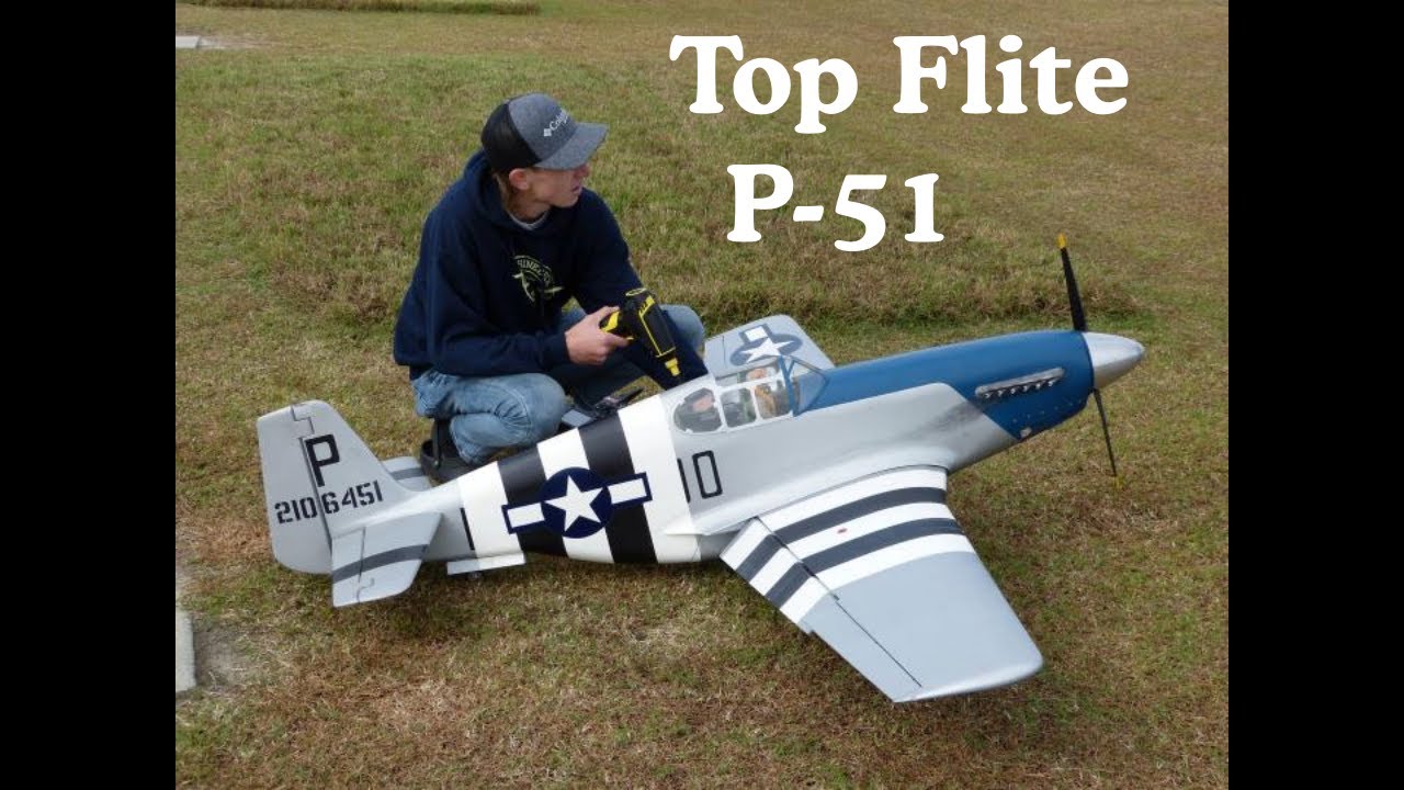 Top Flite P-51 DL-50 At Tar Heel R/C Flyers 2021 Warbirds Over NC - YouTube