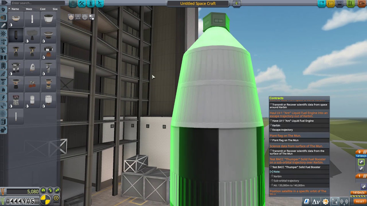 [HUN] Kerbal Space Program Breaking Ground 11 (Large Rocket Test and ...