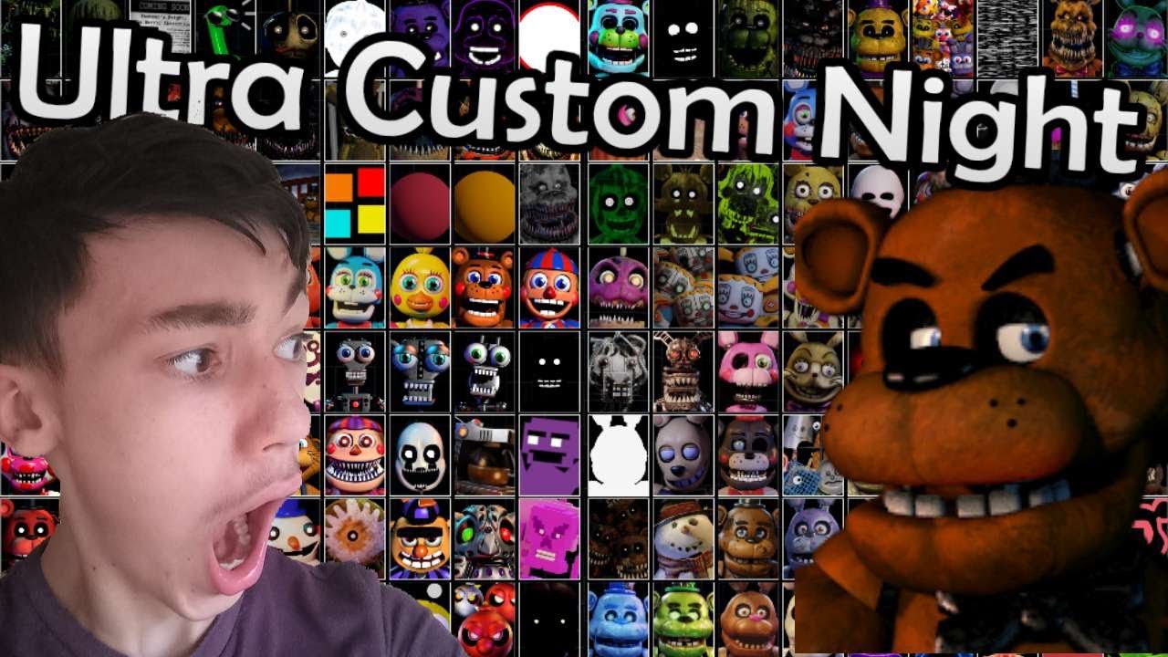 Bean Plays Ultra Custom Night - YouTube
