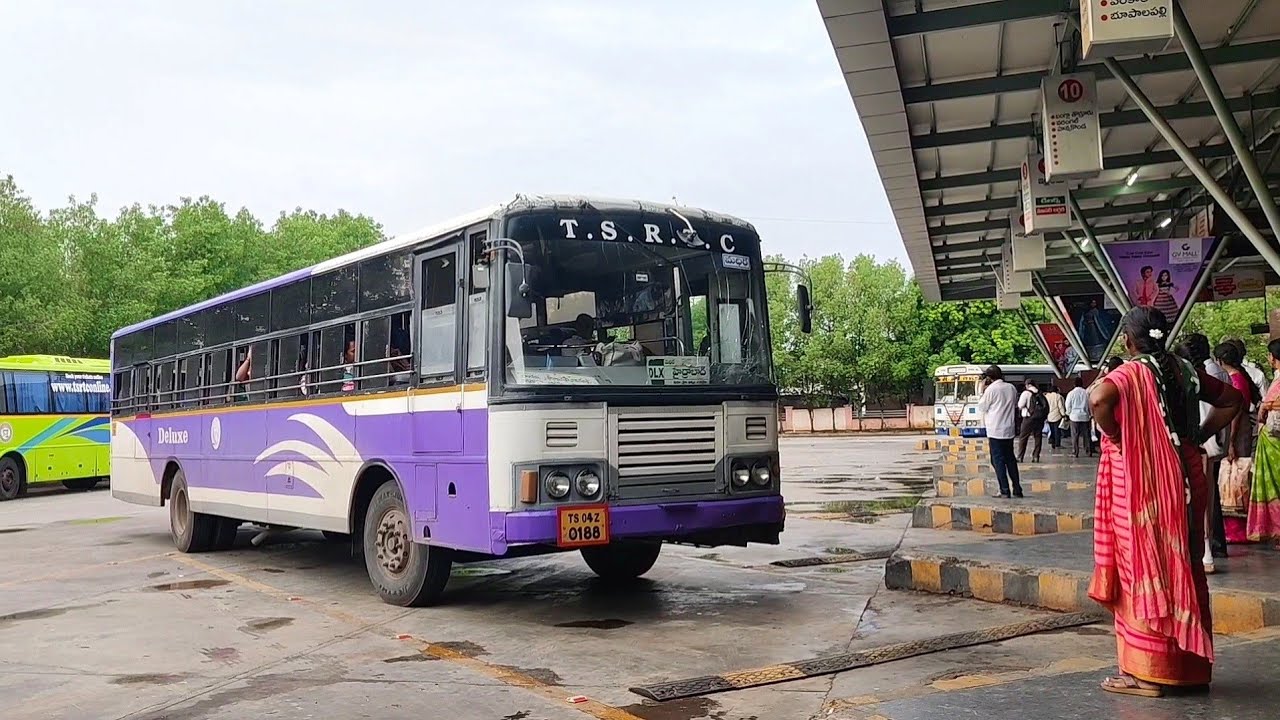 Telangana Khammam New Bus Stand || traveller D - YouTube