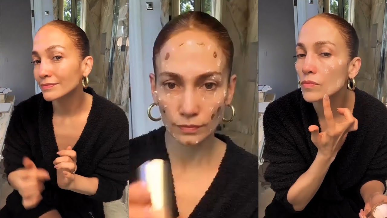 Jennifer Lopez shares JLo Beauty Contour and Highlight HACK - YouTube