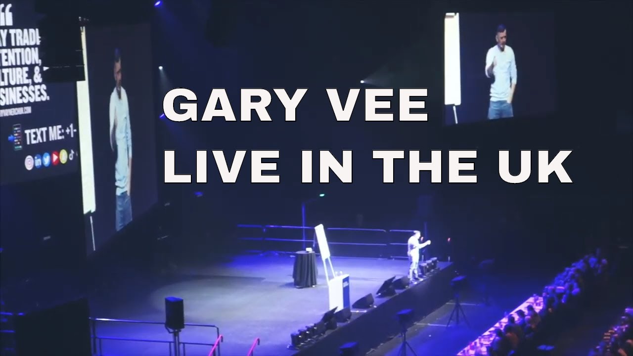 GARY VEE LIVE IN THE UK - YouTube