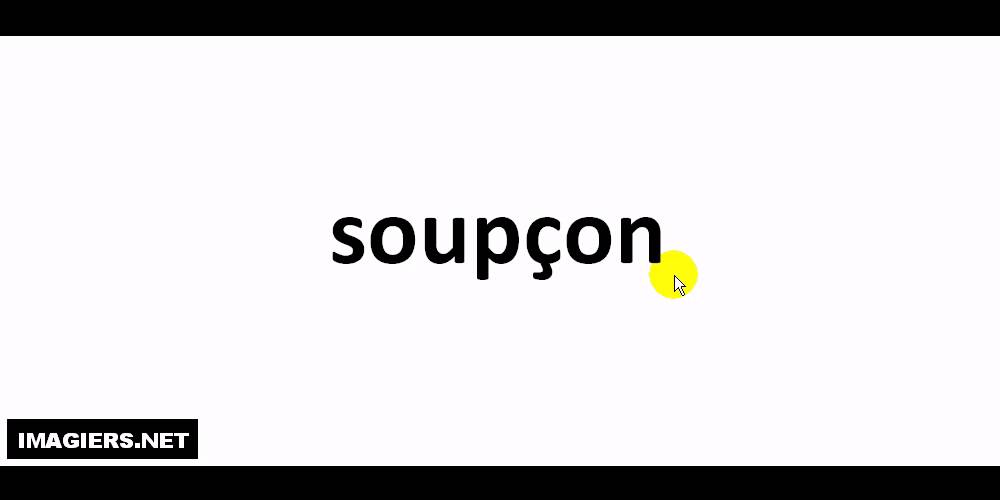 How to pronounce soupçon - YouTube