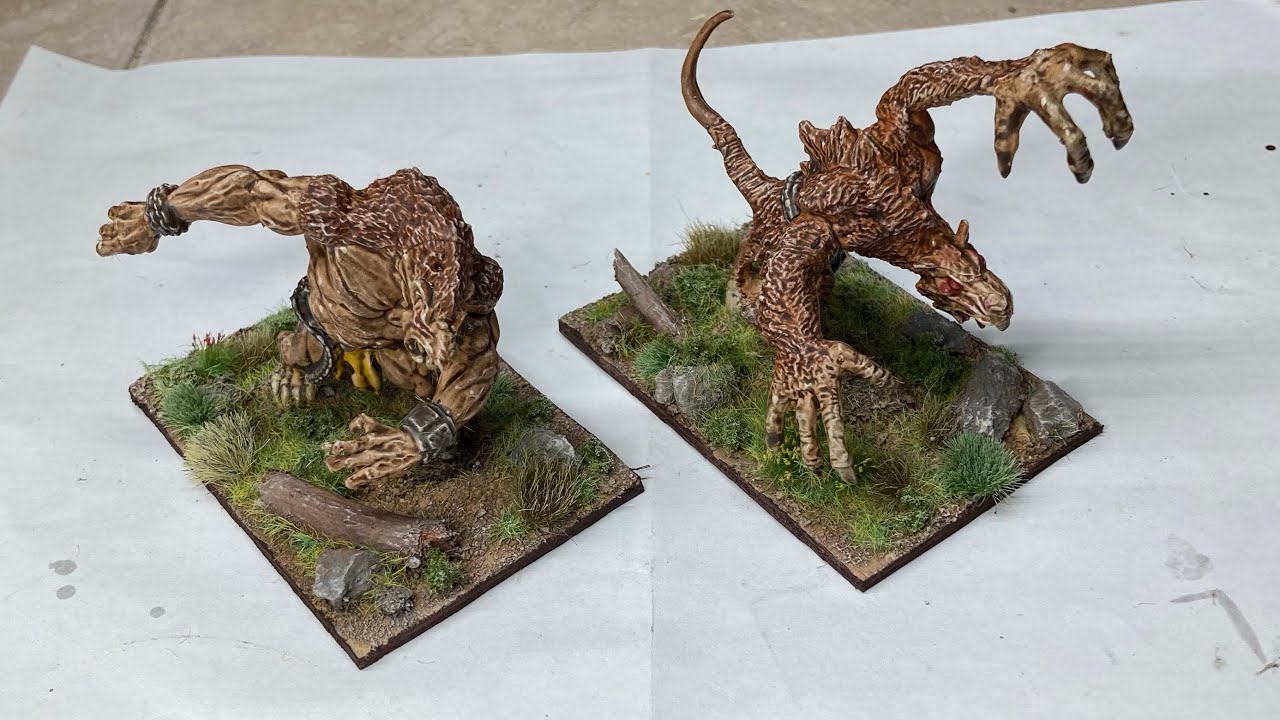 How to Base Miniatures - YouTube