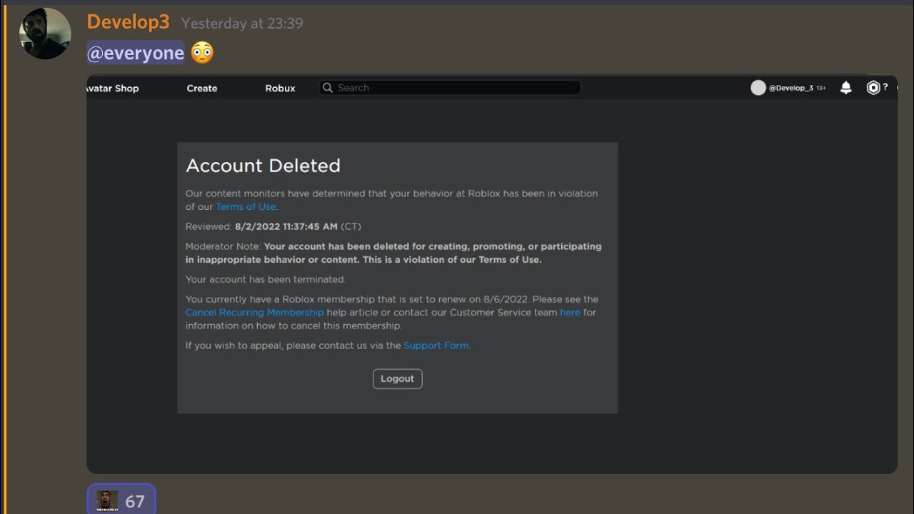 Develop3 (Owner of TUI) got banned - YouTube