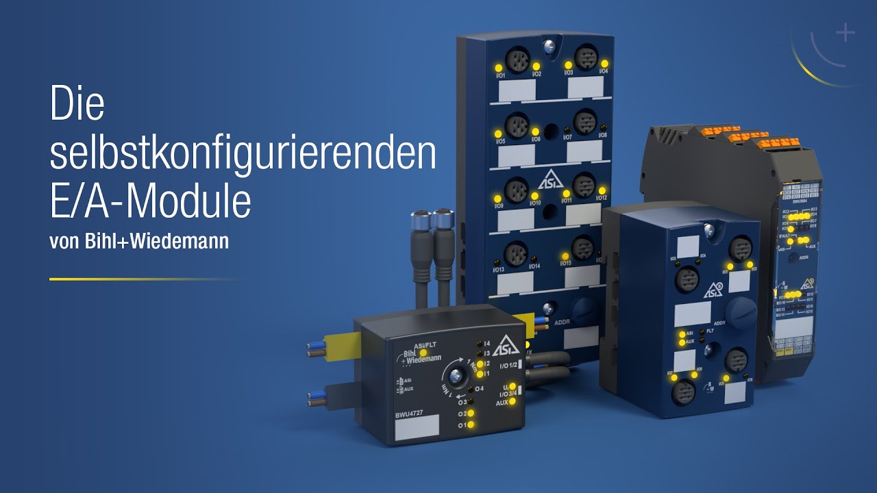 Selbstkonfigurierende E/A Module - YouTube