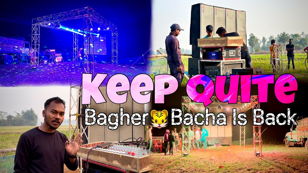 3/15 2 Pair Double Bass 2 Pair And Amplifier Dynatech V7000,CA20,4K || Bagher Baccha Biye Bari ...