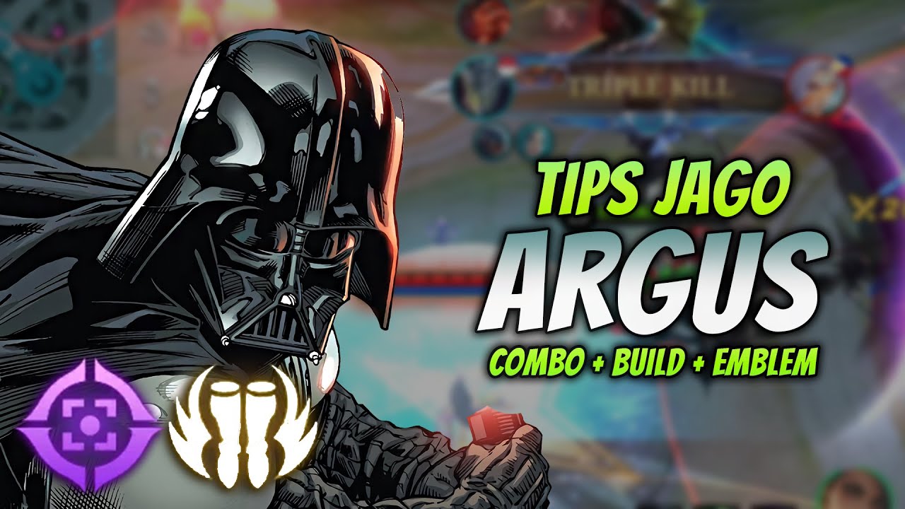 CARA MAIN ARGUS DI META REGEN ! BUILD & EMBLEM ARGUS TERSAKIT 2023 ...