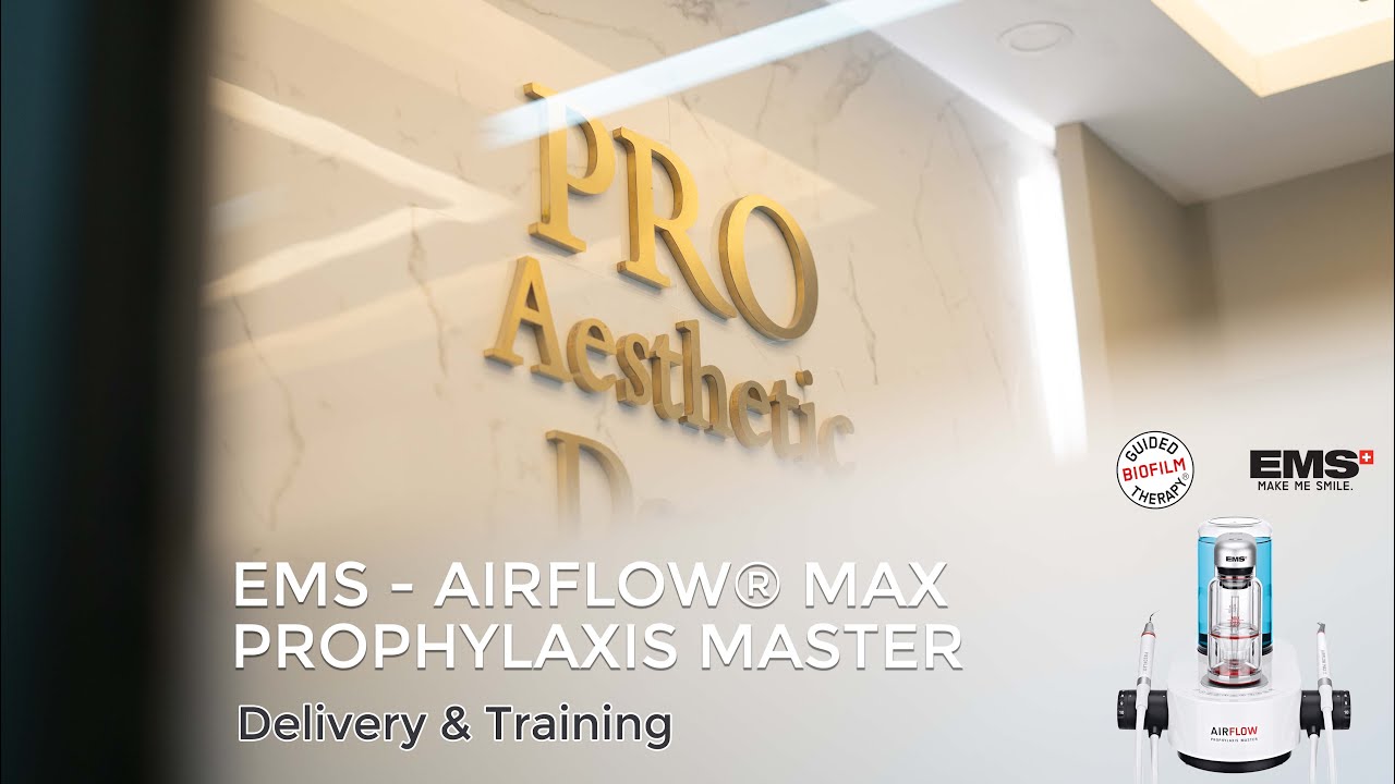 EMS- AIRFLOW® MAX PROPHYLAXIS MASTER Delivery and Training @ Pro Dental ...
