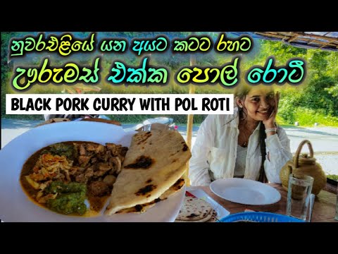 ඌරුමස්‌ එක්ක පොල් රොටී | Pol Roti with Pork Curry|TRAVEL WITH LIFE # ...