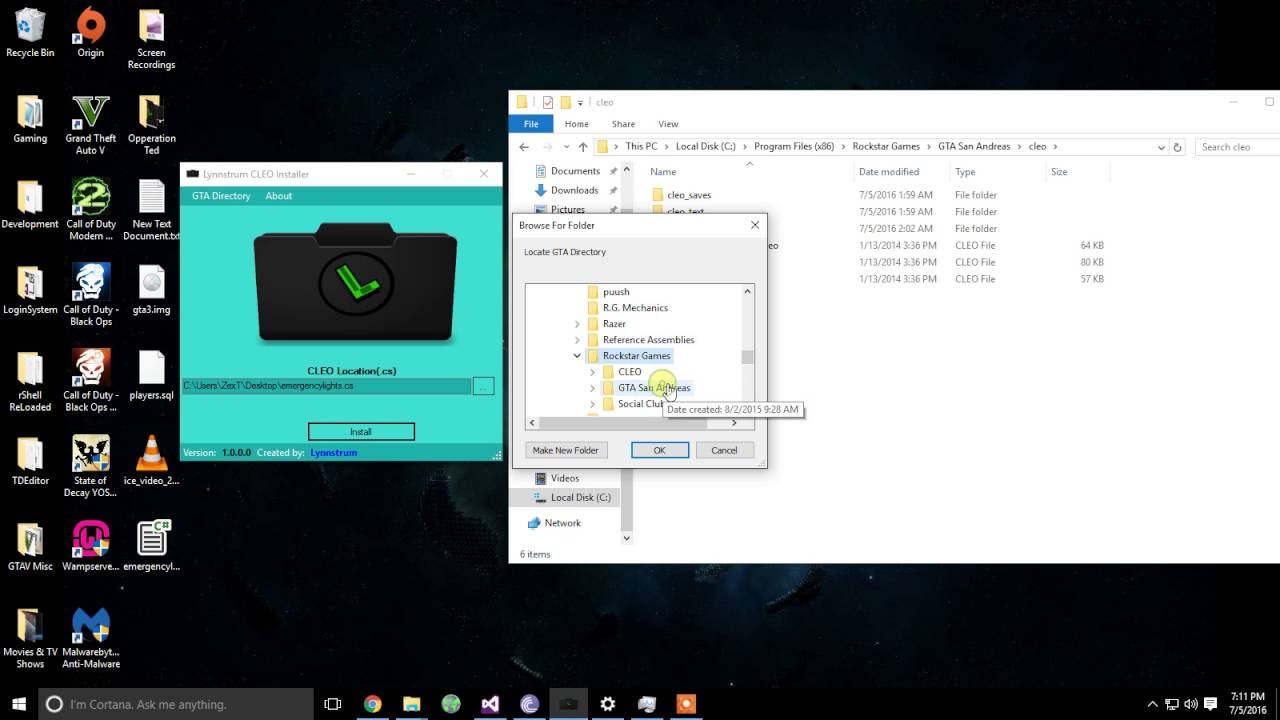 Cleo script Installer - YouTube